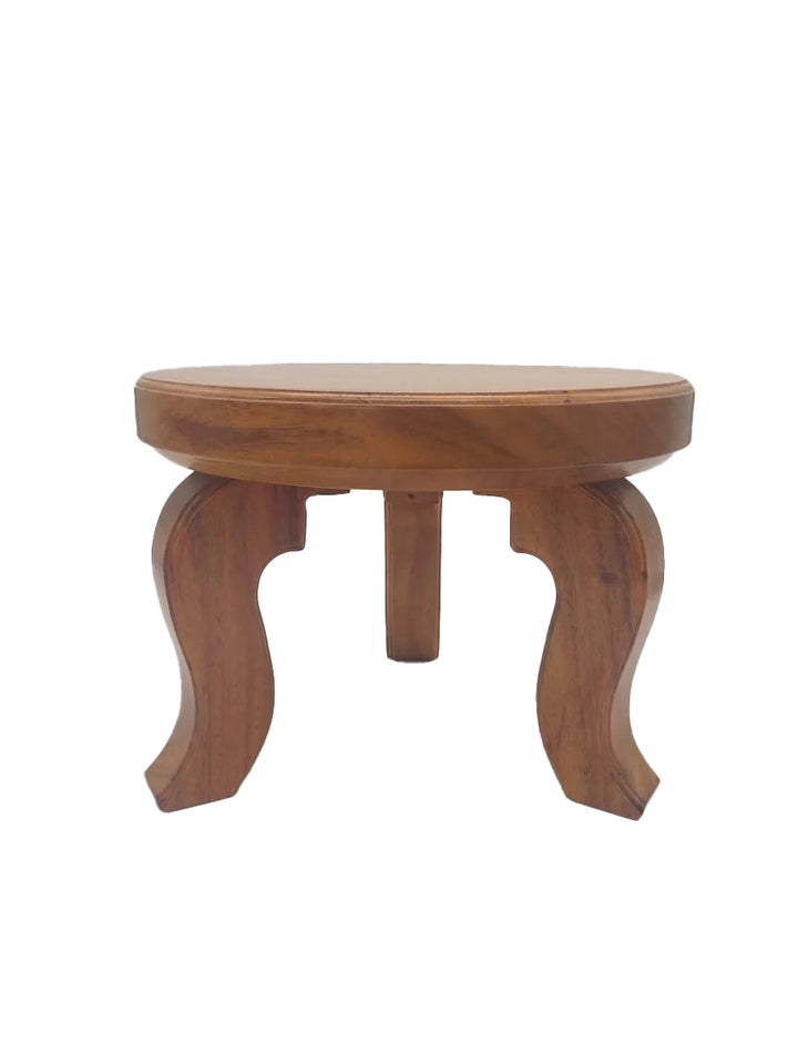 ROUND MUKKALI MANE BAGE WOOD – Pujaroom